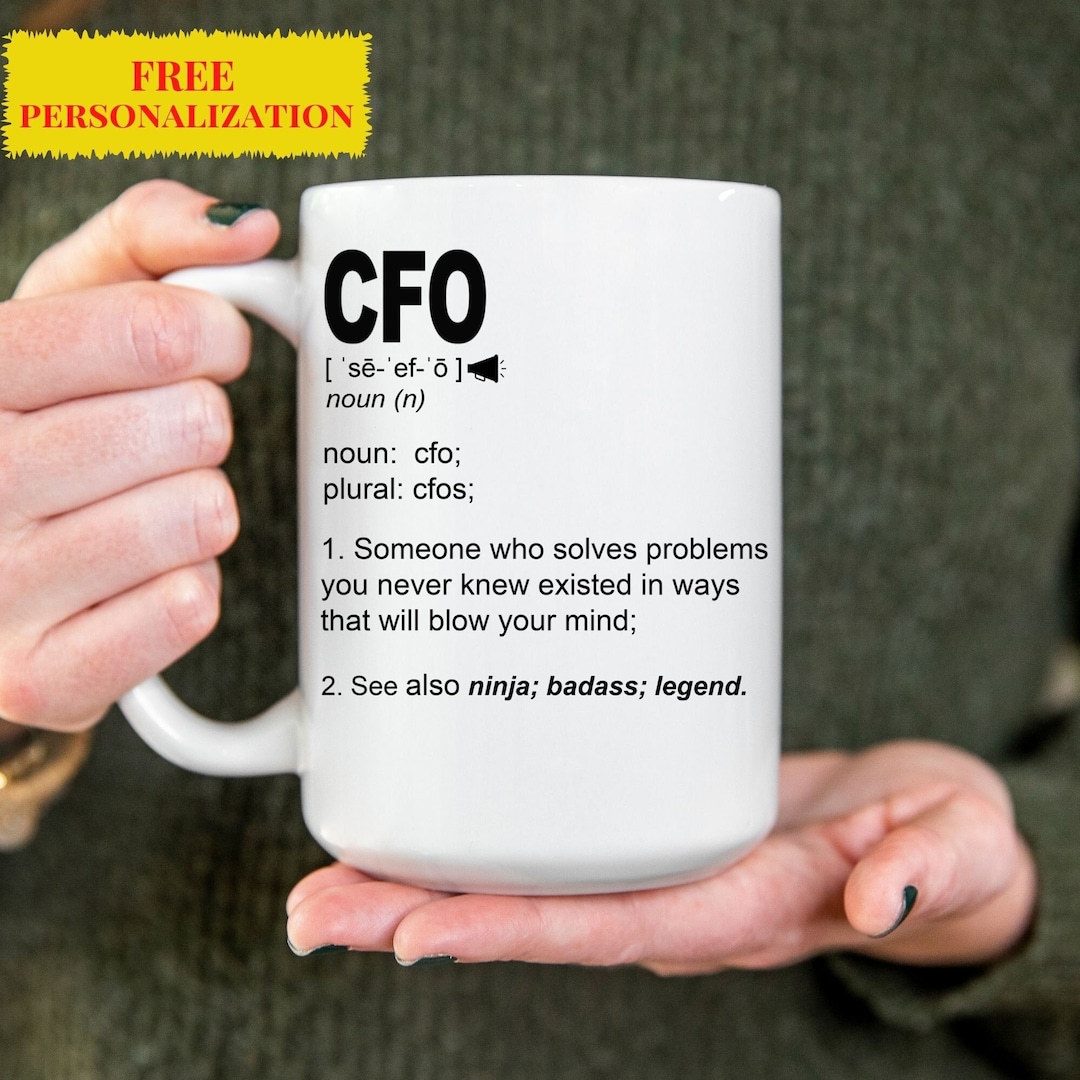 Funny CFO Gift Mug for Men and Women L for Birthday, Appreciation ...