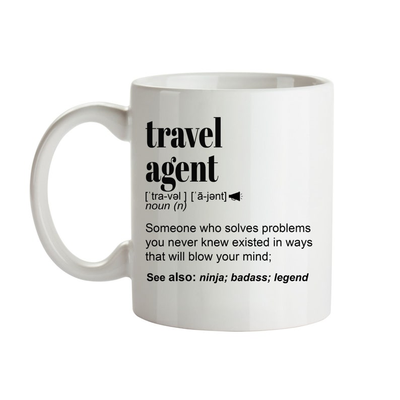 Travel Agent Gift Mug L Client Giveaway Gift Idea L for - Etsy