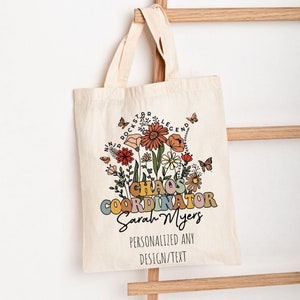 Administrative Professionals Day Gift Custom Canvas Tote Bag ...