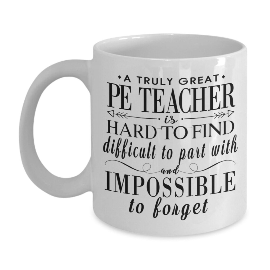 Best PE Teacher Gift Mug For Men and Women Gym Teacher Gift | Etsy