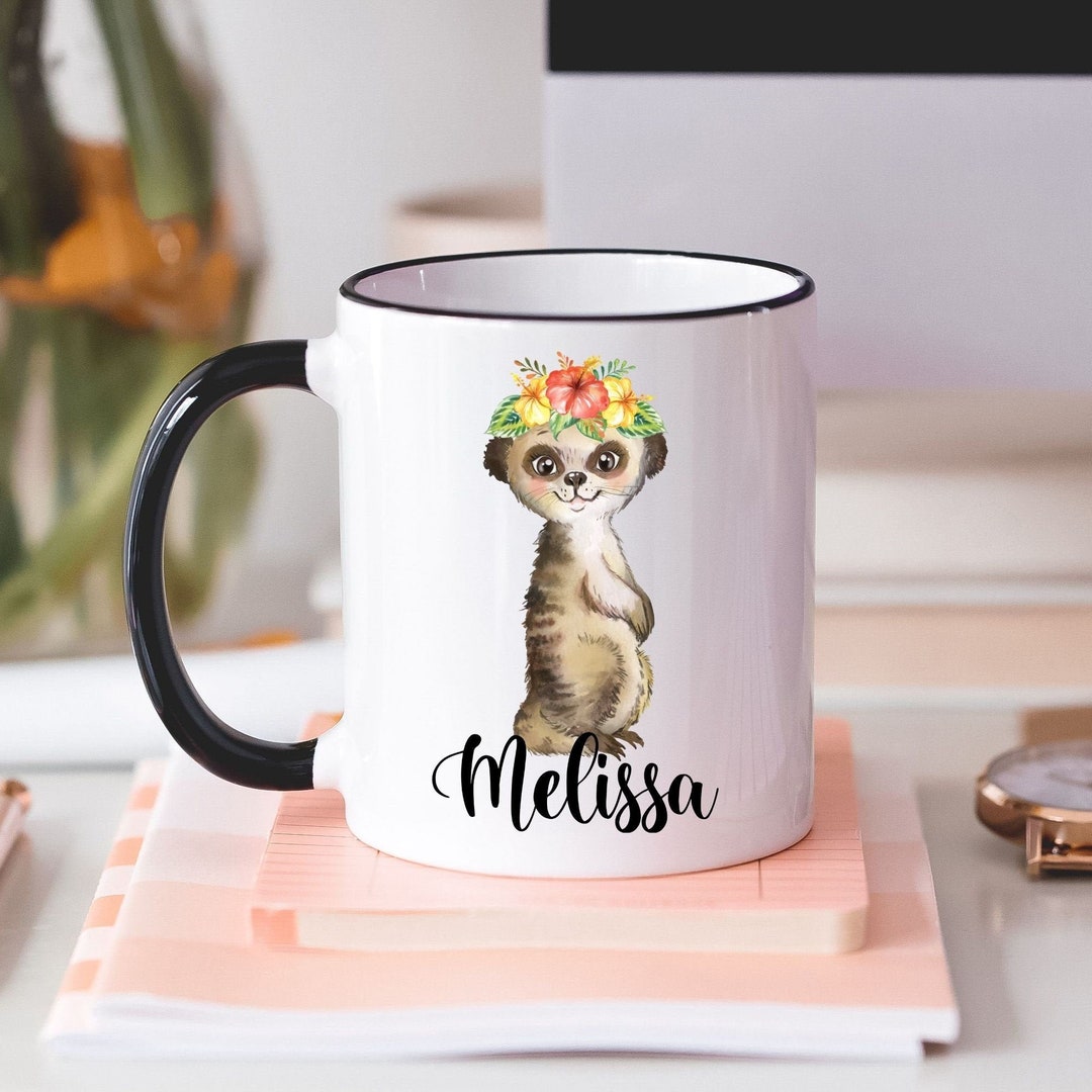 Personalized Meerkat Mug L Meerkat Lover Gift Idea L for Birthday ...