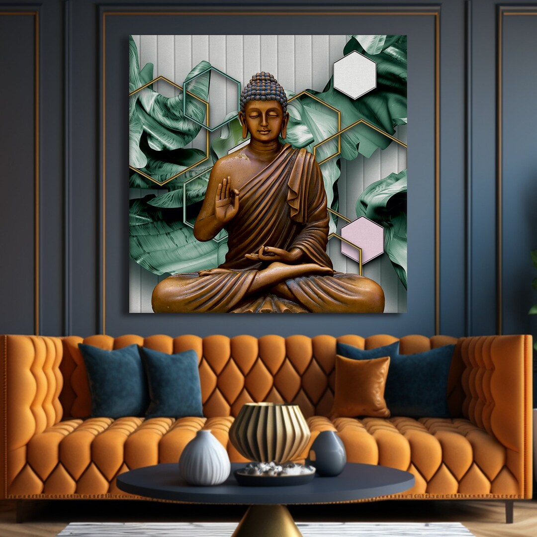 Modern Buddha Wall Art, Buddha Digital Print, High Resolution for ...