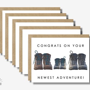 Adventure Time Baby Shower Gift Basket Card for First Time Parents, New ...