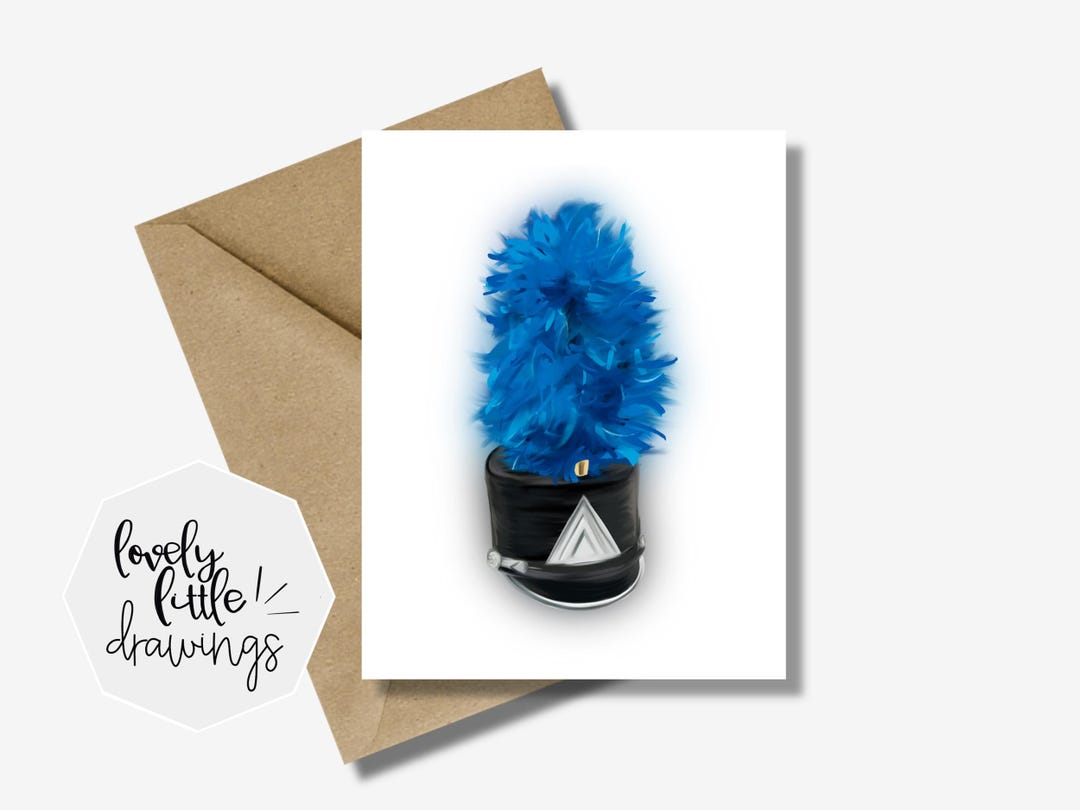 Marching Band Senior Greeting Card - Etsy