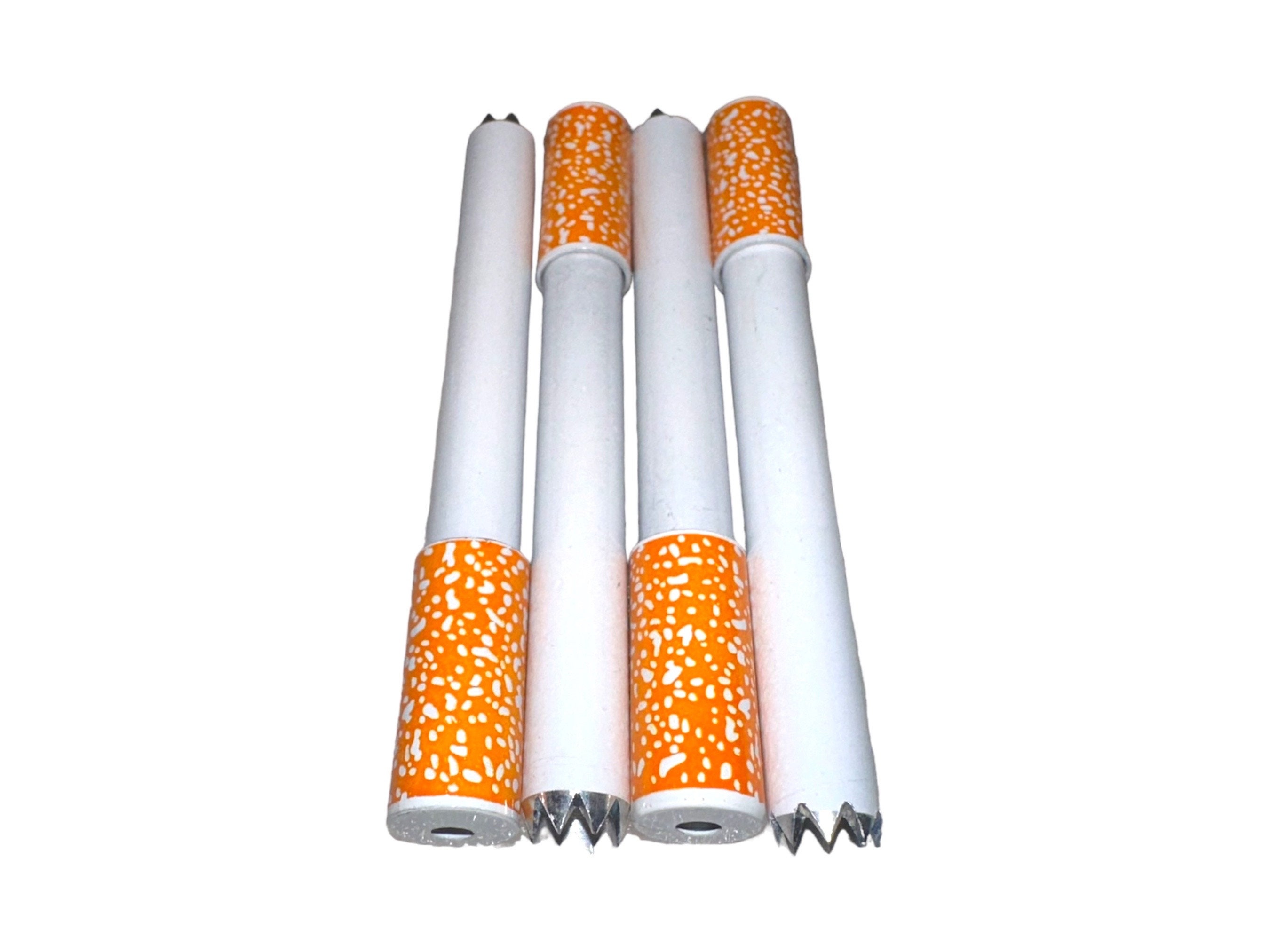 Self-cleaning Spring Eject One Hitter • Push-clean Bat • Reusable Metal ...