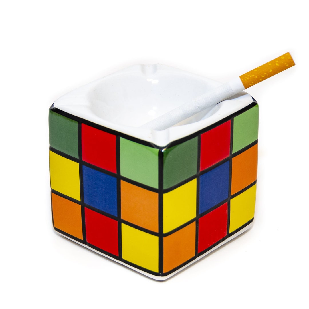 Rubik’s Cube Cigarette Ashtray - Etsy