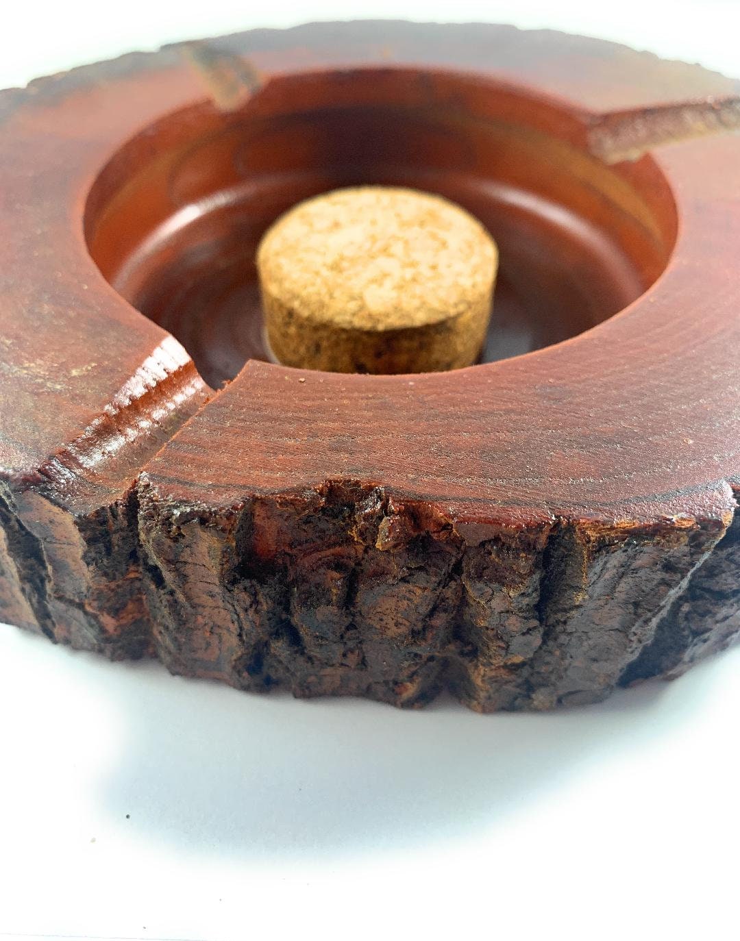 Round Original Wooden Large Pipe Cork Knocker Ashtray Outdoor - Etsy 日本