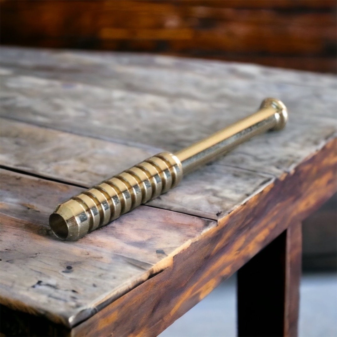 3 Brass One Hitter Bat Solid Brass - Etsy