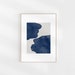 Blue Print Set, Gallery Wall Art Bundle, Modern Abstract Art Prints ...