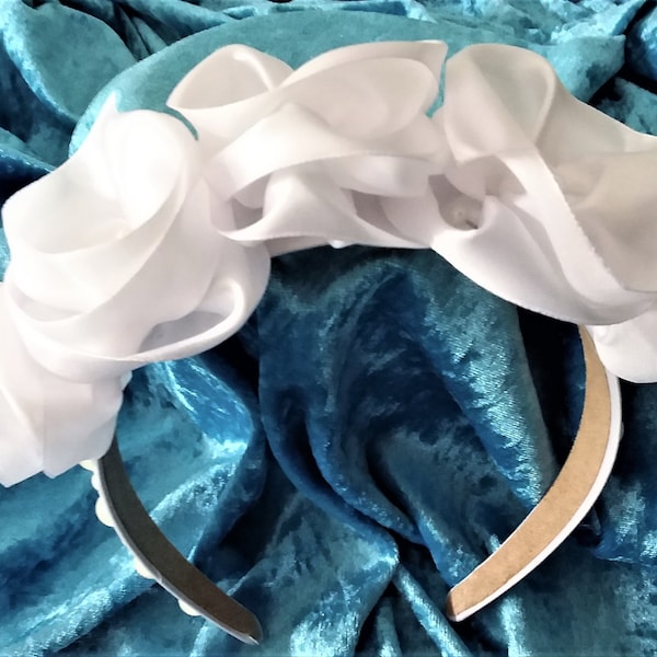Ribbon Headband - Etsy