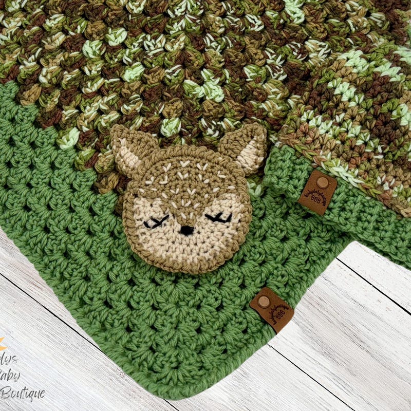 Crochet Deer Applique - Etsy