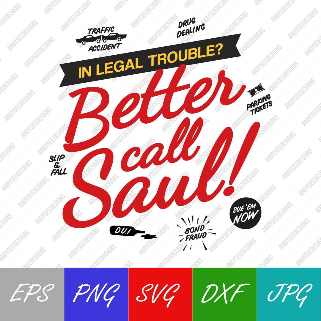 Better Call Saul Signage Saul Goodman Layer Advert Vector - Etsy
