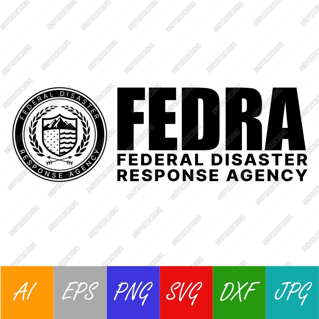 FEDRA Federal Disaster Response Agency Logo the Last of Us Vector ...