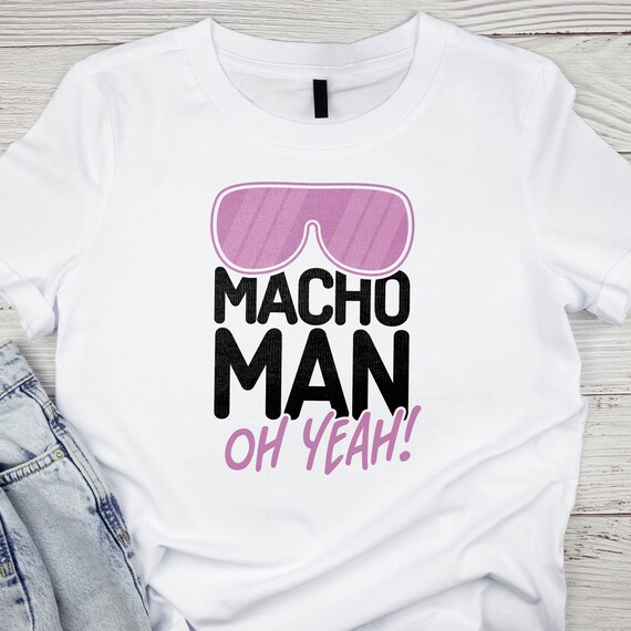 Macho Man Oh Yeah Logo