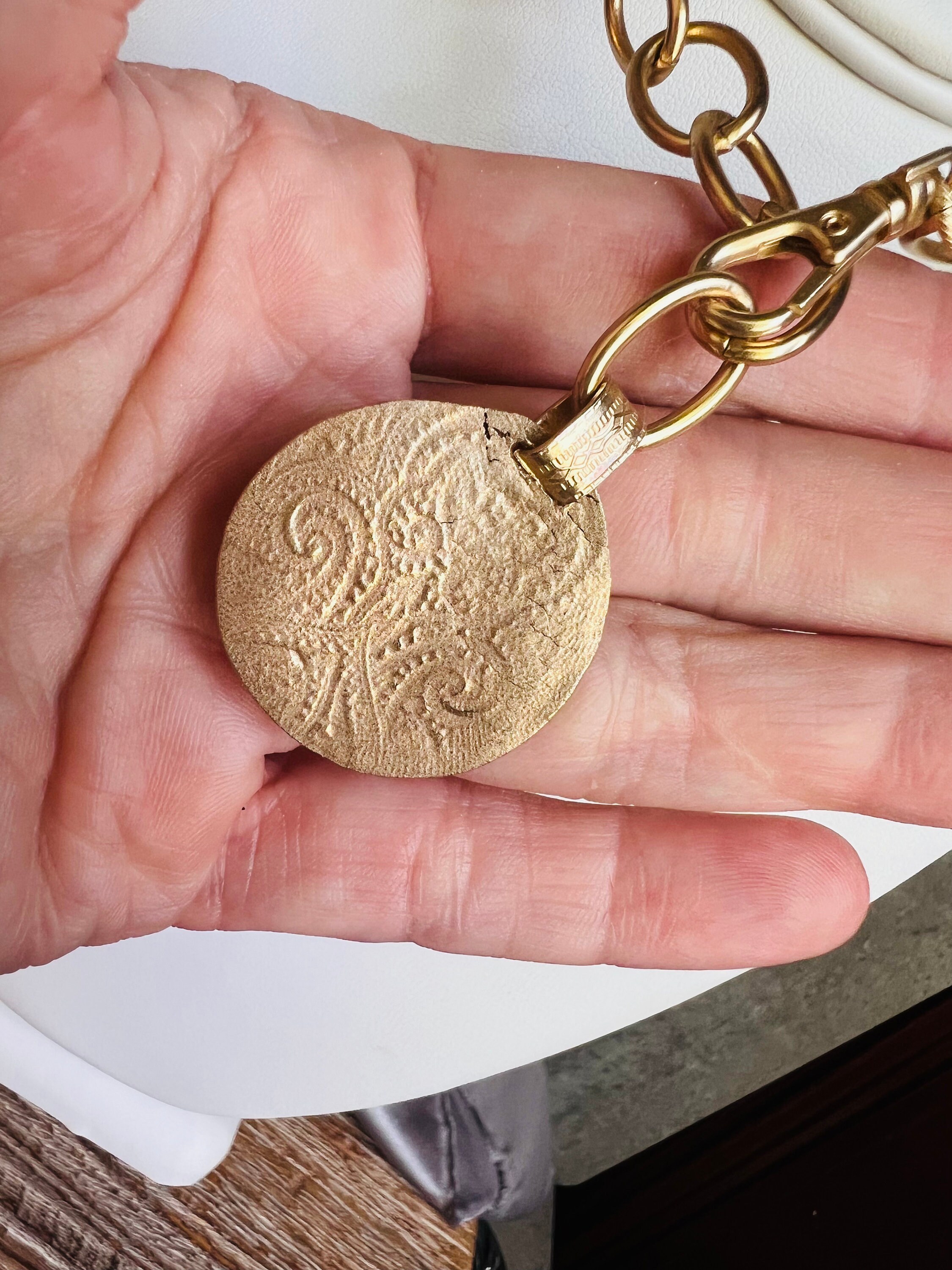 Our Lady of Perpetual Help Necklace Adjustable Large Link - Etsy