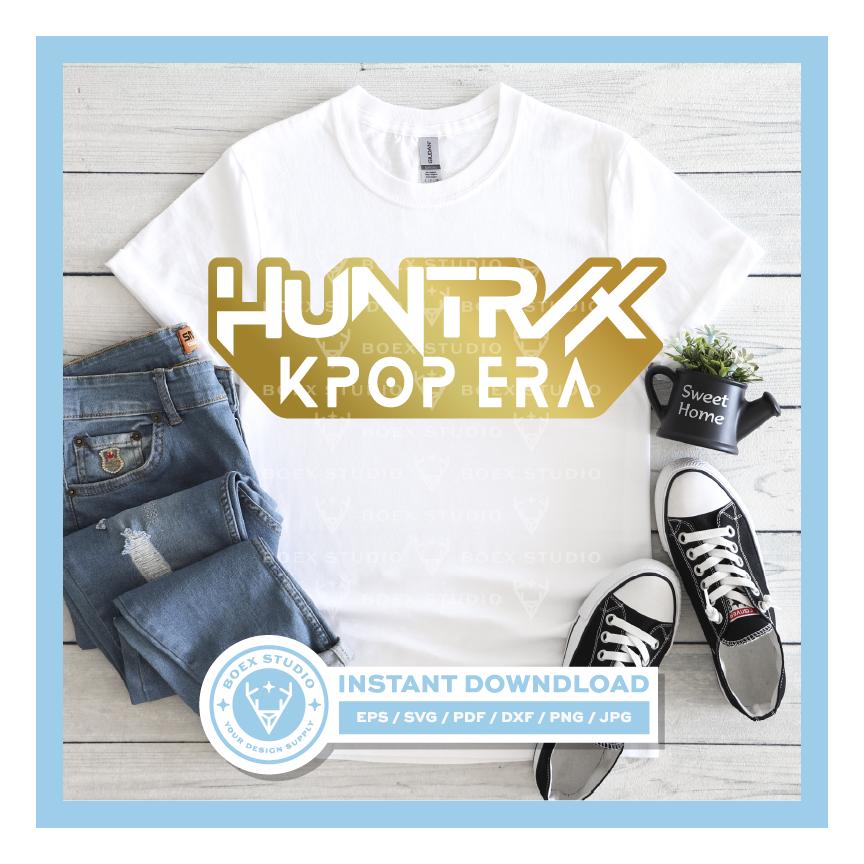 Huntrix Logo Bundle, Cut File Logo Huntrix, Kpop Demon Hunters, Huntrix ...