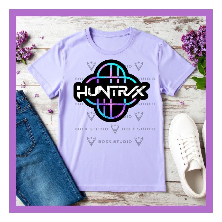Huntrix Logo Bundle, Layered Huntrix, Cut File Huntrix, Sticker Huntrix ...