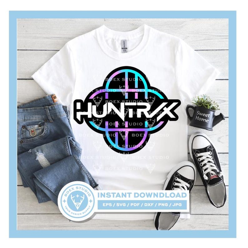 Huntrix Logo Bundle, Kpop Demon Hunters, SVG Cut File (digital Download ...