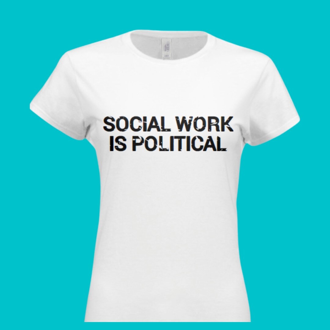 Social Work is Political Shirt women's Crew Neck - Etsy