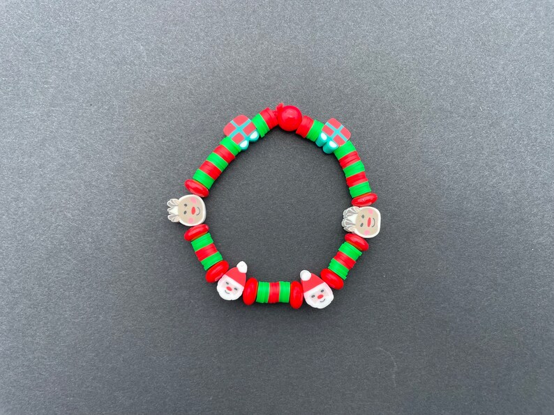 Christmas Handmade Beaded Bracelets - Etsy