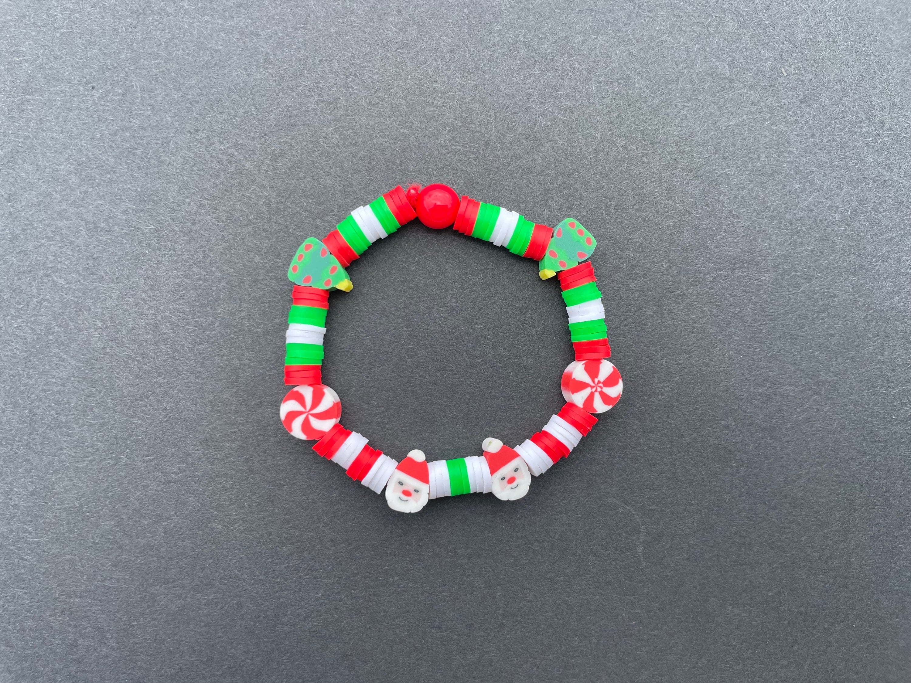 Christmas Handmade Beaded Bracelets - Etsy
