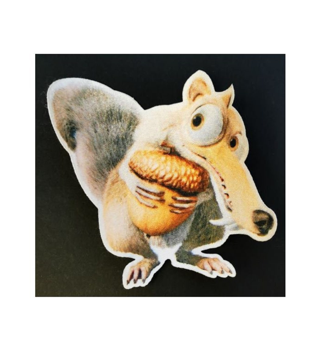 Patch SCRAT - Ice Age (print Only) for Mending Trouser Holes / Sweaters ...