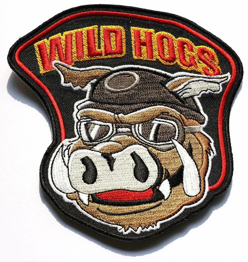 Kult Biker Aufnäher Patch Aufbügler WILD HOGS Born to be | Etsy