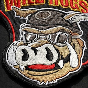 Cult Biker Iron-on Patch WILD HOGS Born to Be Wild 12 X 12.5 Cm - Etsy