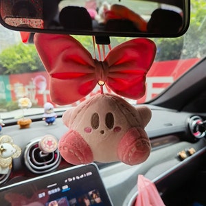 Plush Kirby Car Charm plush Kirby Car Hanger-kirby Car Accessories ...