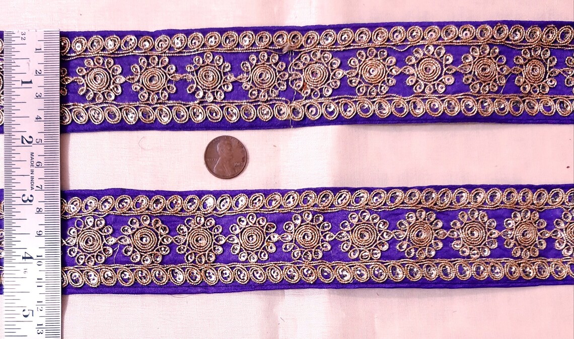 FULL SARI Saree Border 24 Feet 8 Yards Sari Trim Lace Lot - Etsy