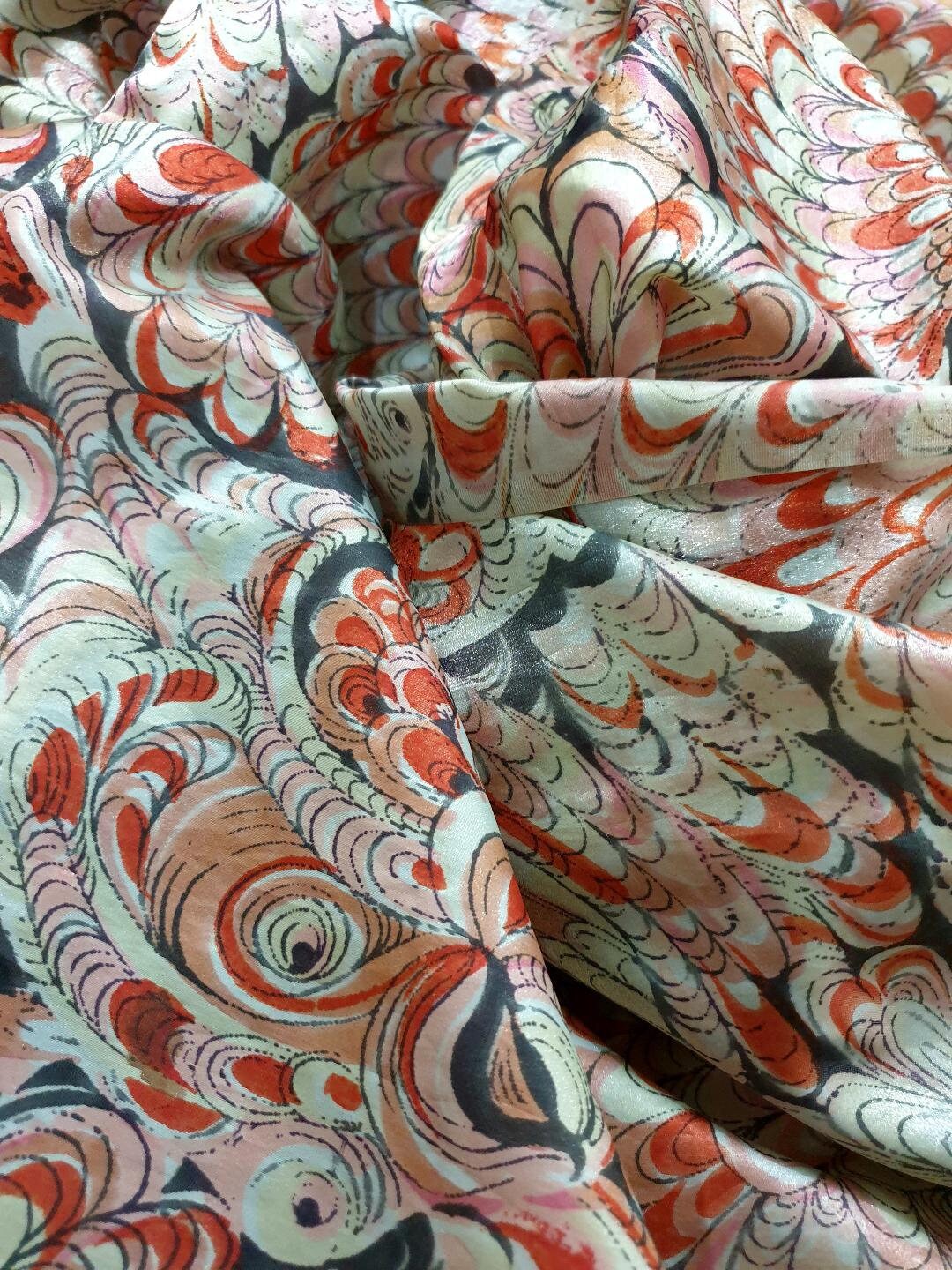 Sari Silk Lot Vintage Sari Fabric Material Remnant FABRIC by - Etsy