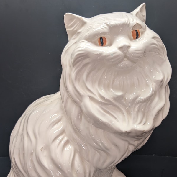 Persian Cat Figurine - Etsy