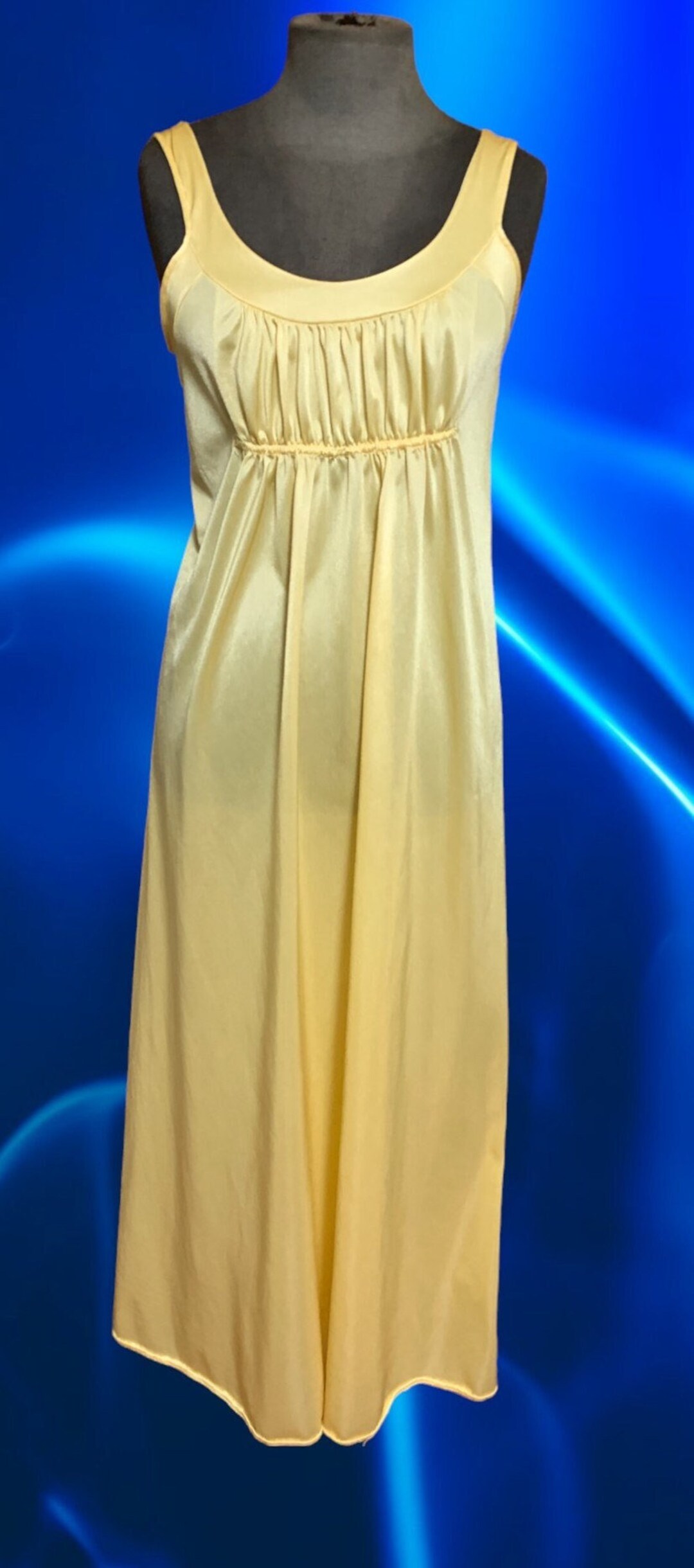 Slumber Suzy union Tag Sensual Ankle Length Night Gown Lingerie ...