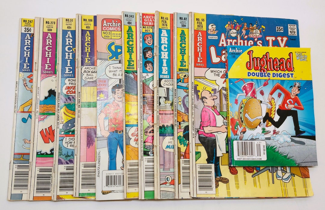 Lot of 11 ARCHIE Magazines Double Digest - Etsy