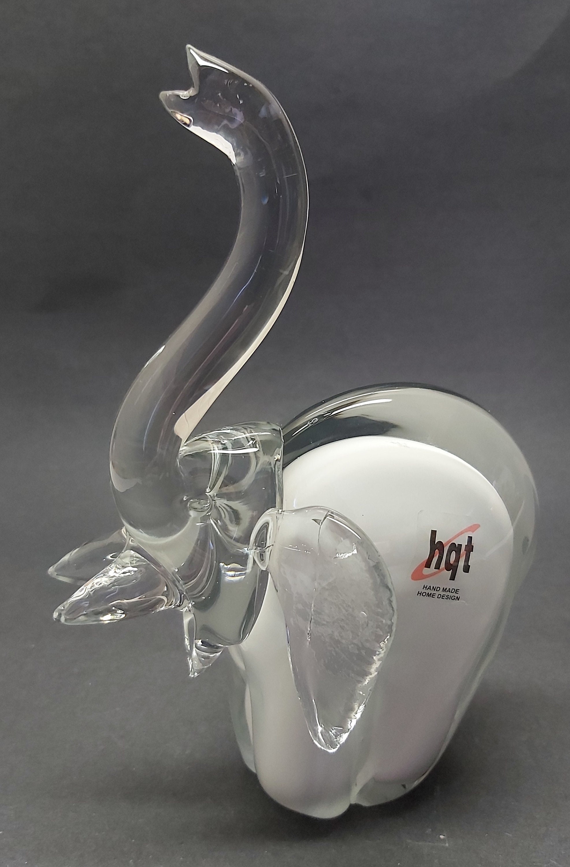 Collectibles HQT Handmade Home Design Glass Elephant Art Sculpture ...