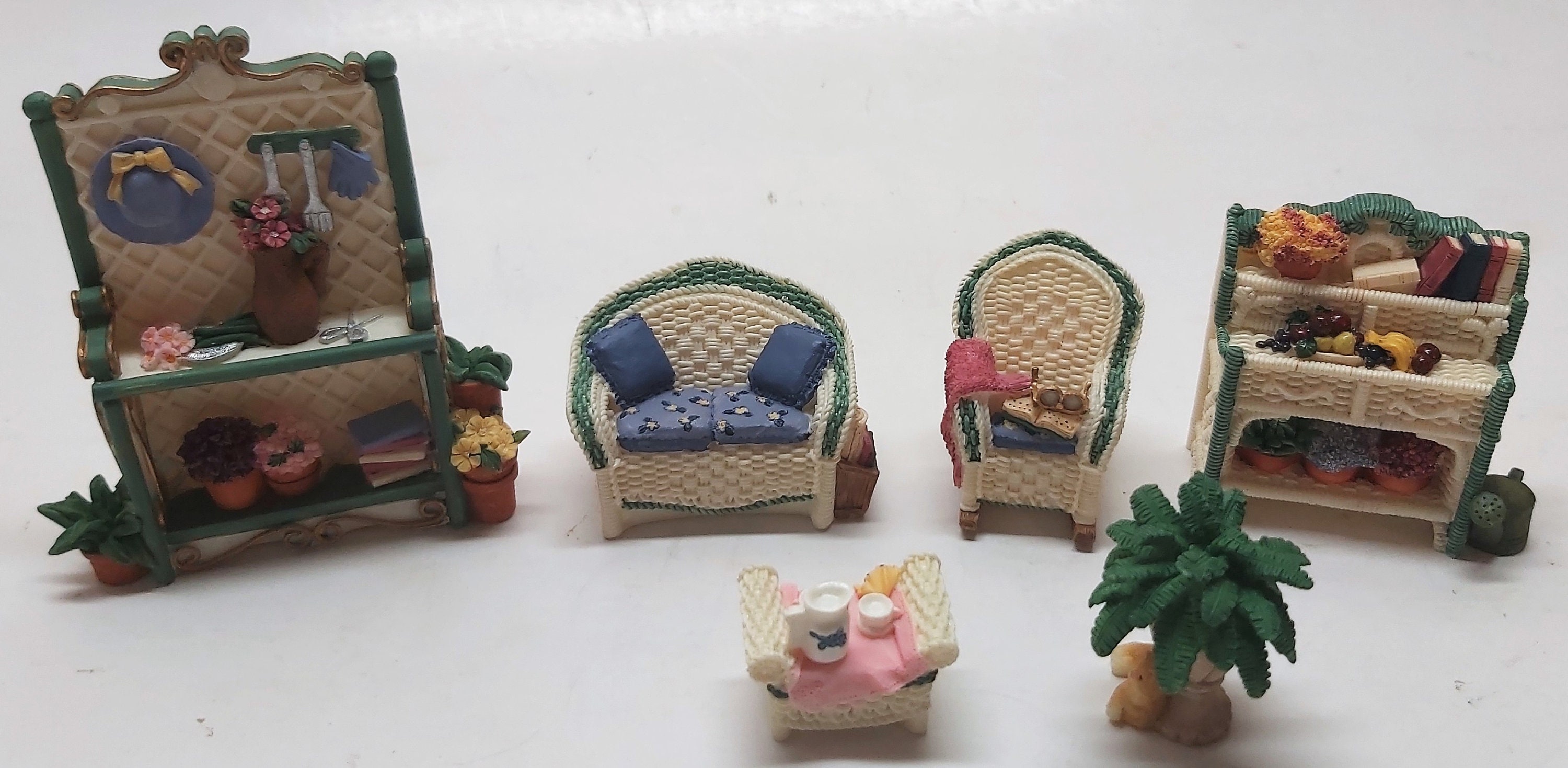 Avon Victorian Memories Collection Miniature Furniture Terrace - Etsy