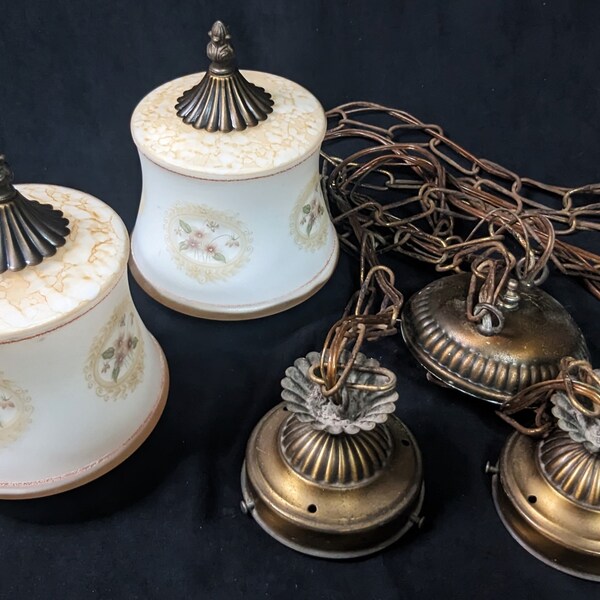 Double Pendant Swag Light - Etsy