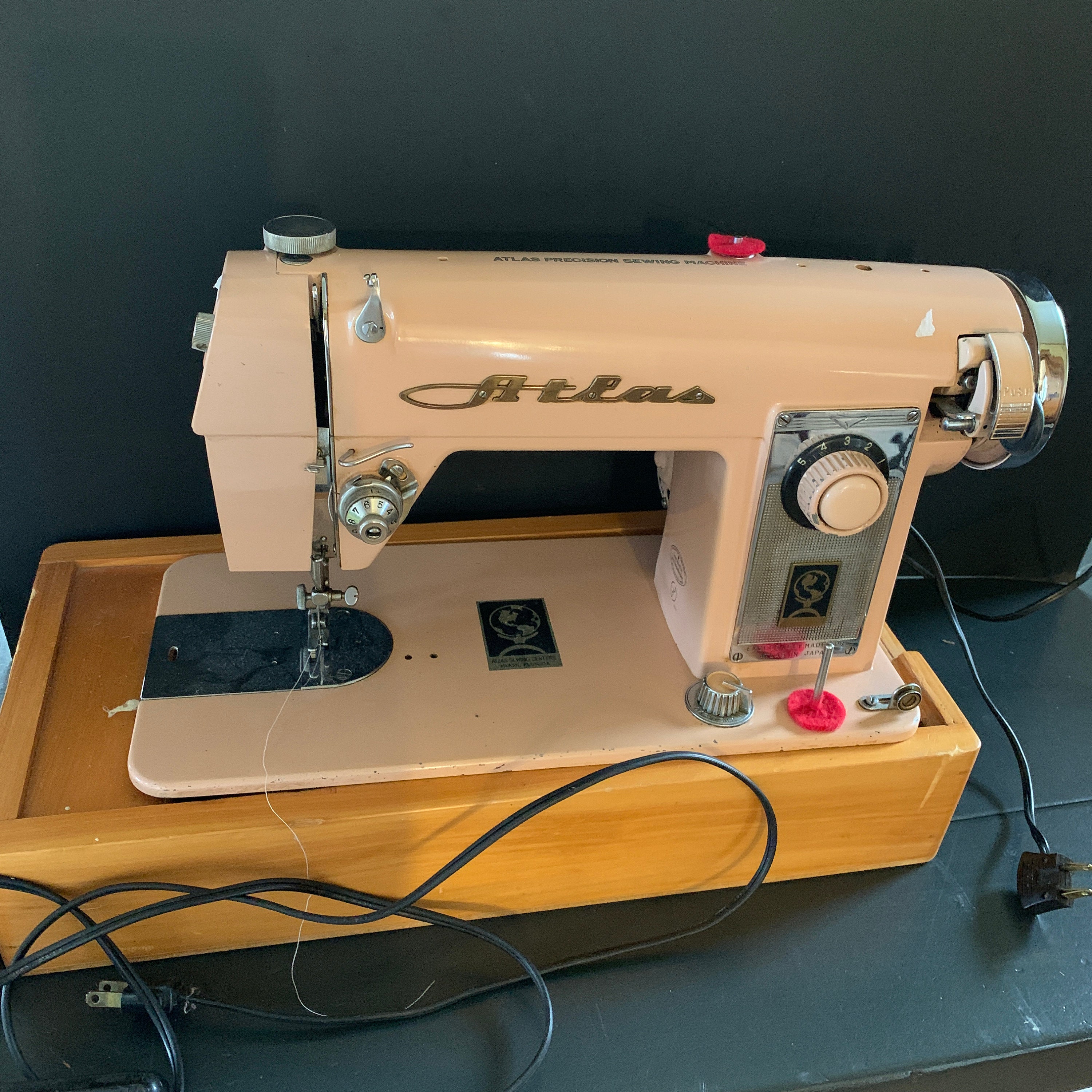 Pink Vintage Sewing Machine
