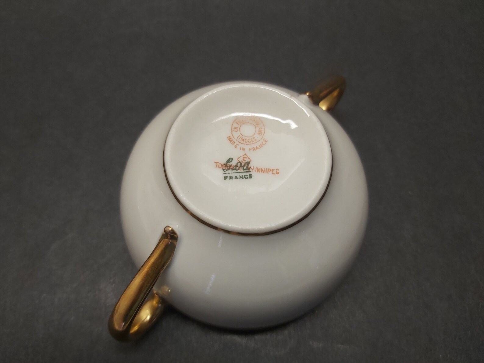 CH Haviland GOA Limoges France Double Handle Tea Cup and - Etsy