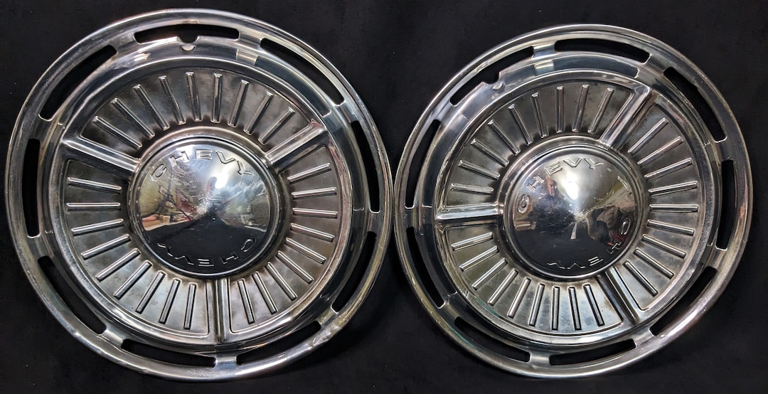 1960s Chevrolet Chevy II 2 Nova Hubcap 13" Set of 2 - Etsy