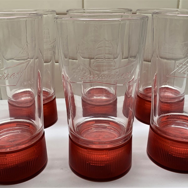 Budweiser Glass Red Light - Etsy