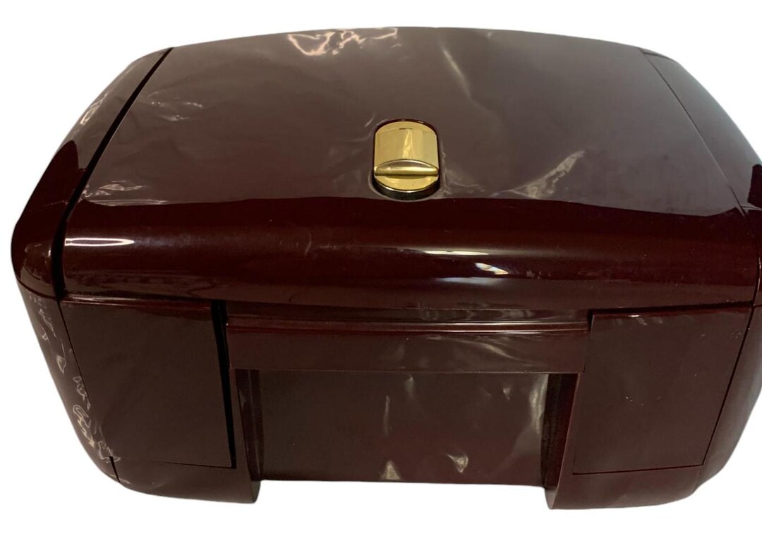 Vintage Carrying Case Fold Out Plastic/lucite Jewelry Box the Jewel Kit ...