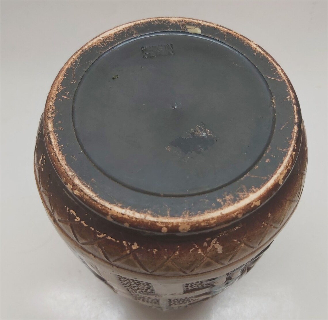 Japanese Art Pottery Hand Painted Relief raised Decoration - Etsy