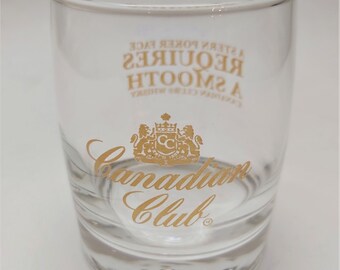Canadian Club Glass - Etsy