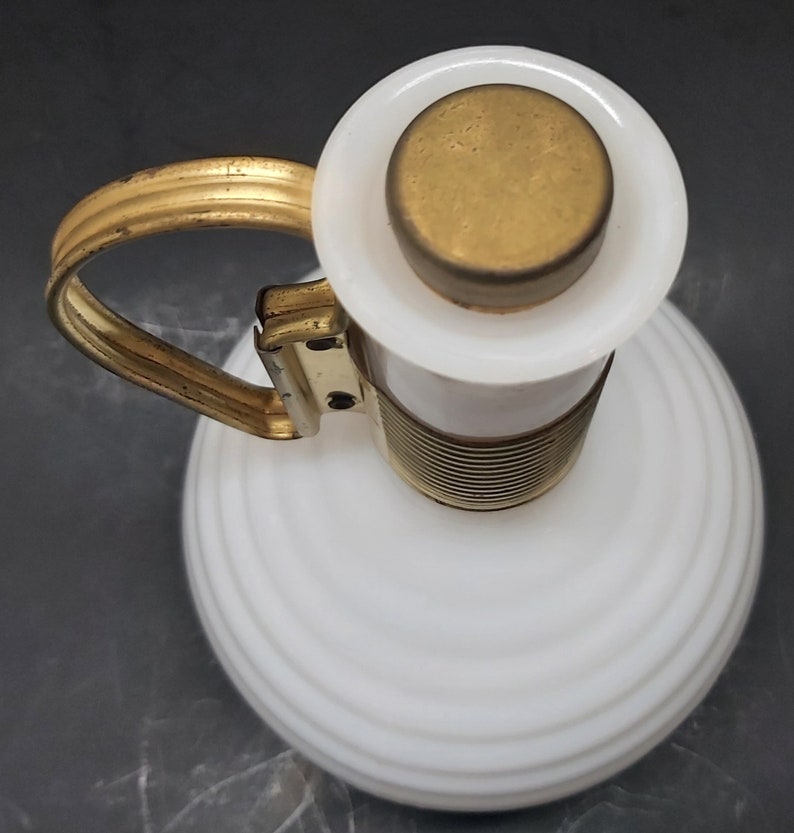 RARE Starline Rodney Kent Milk Glass Pitcher Decanter - Etsy