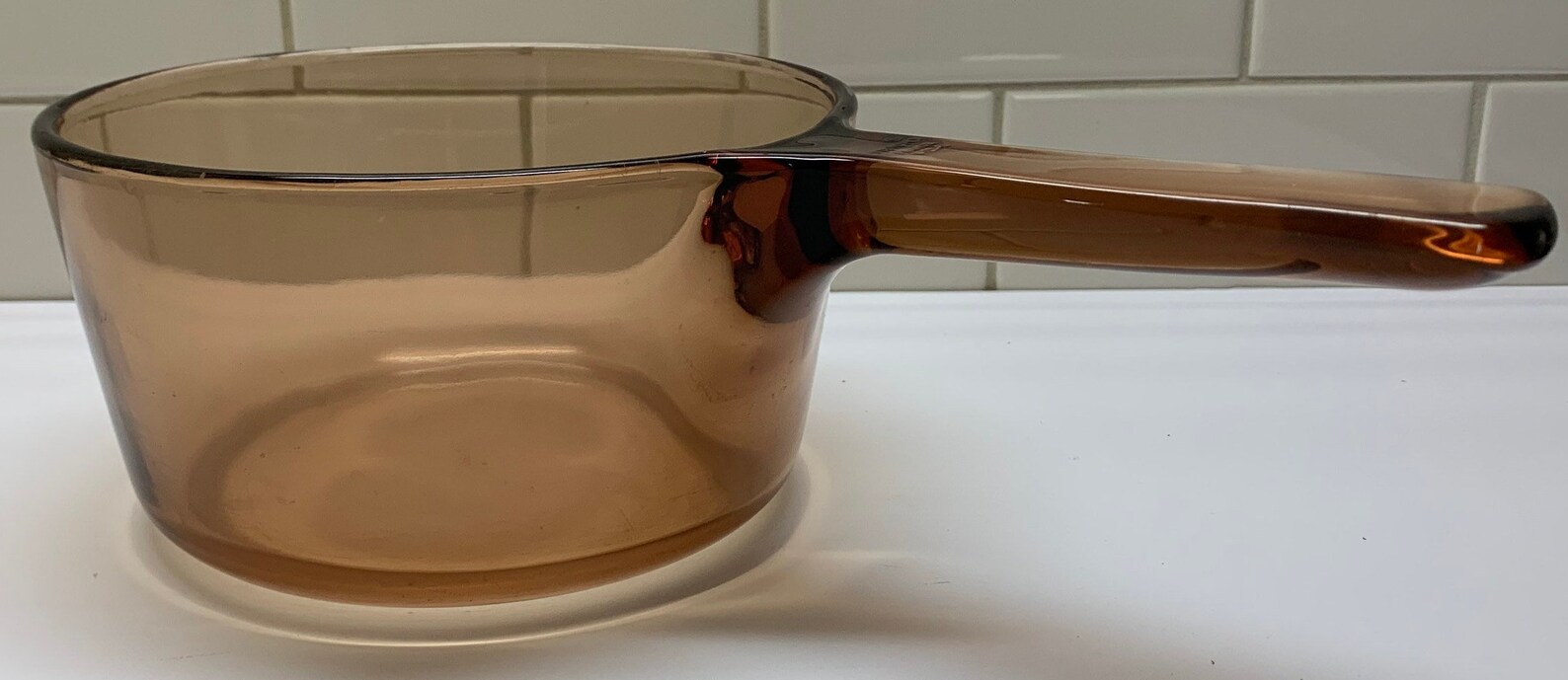 2.5 Litre Corning Ware Vision Amber Glass Cookware Sauce Pot No Lid - Etsy