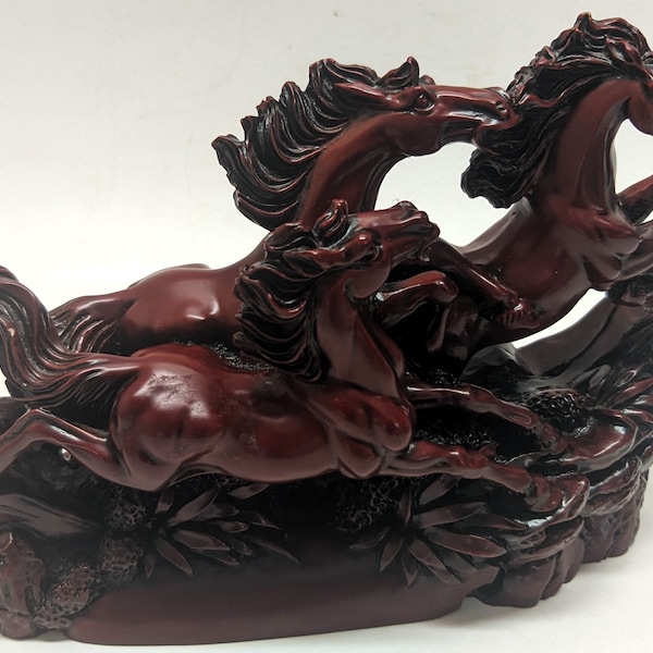 Chinese Figurines Red Resin - Etsy
