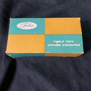 Vintage Fuller Brush Table Tidy Crumb Sweeper W/ Original Box 1950-1960 ...