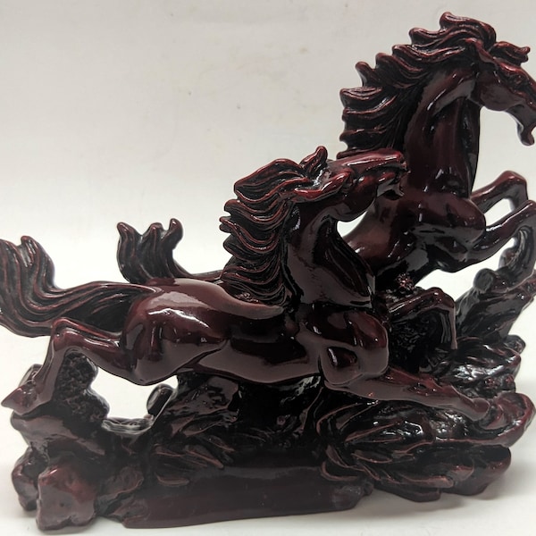 Chinese Figurines Red Resin - Etsy
