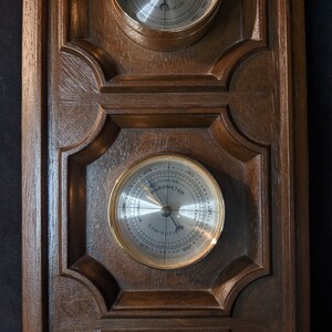 Vintage Springfield Weather Station Barometer Thermometer Humidity USA ...